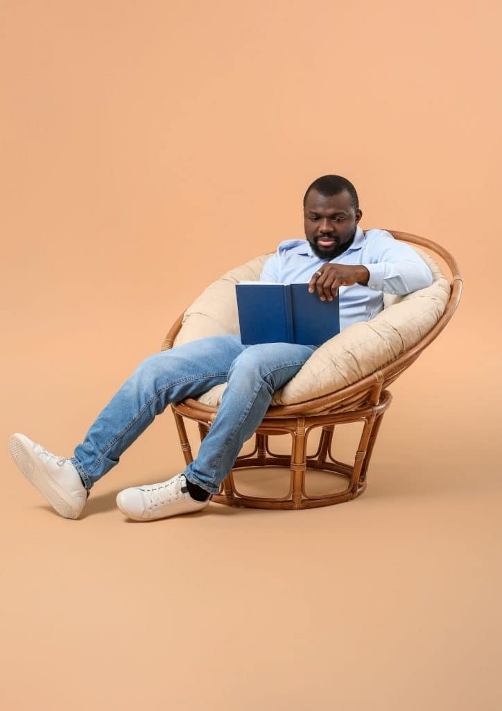 What is the Role Of An Oversized Papasan Chair With Cushion?